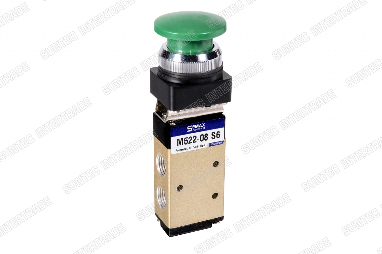 M Series Mechanical Valve แมคคานิควาล์ว วาล์วควบคุมด้วยกลไกล | Semax Pneumatic